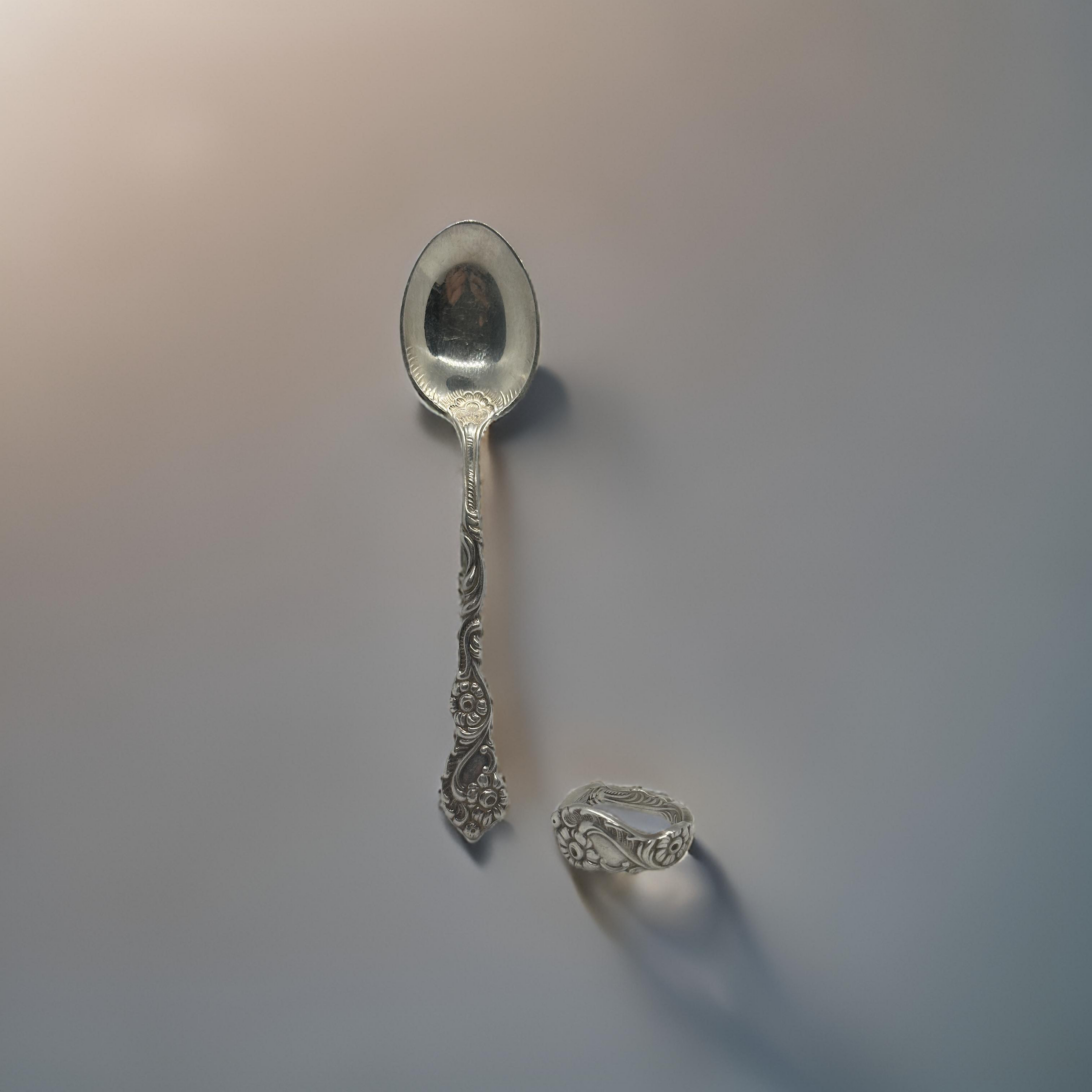 Vintage Silver Mystery Ring – NDLH